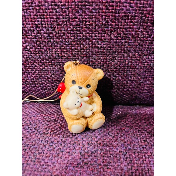 Enesco | Holiday | Lucy And Me Lucy Rigg Bear With Red Bow Holding ...